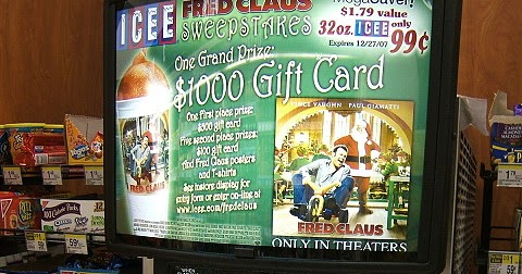 Review the World: Fred Claus Cranberry Grape Icee