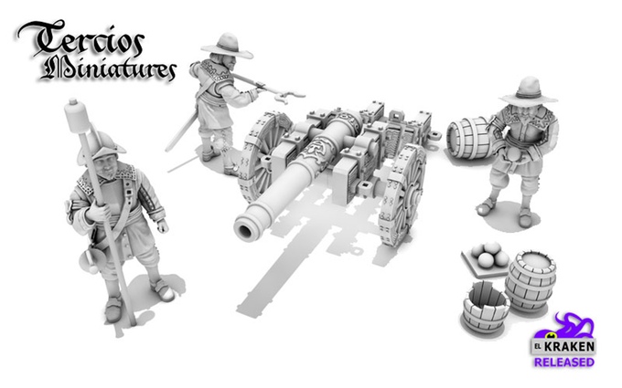 Tabletop Fix: El Kraken Released - Tercio Miniatures Kickstarter