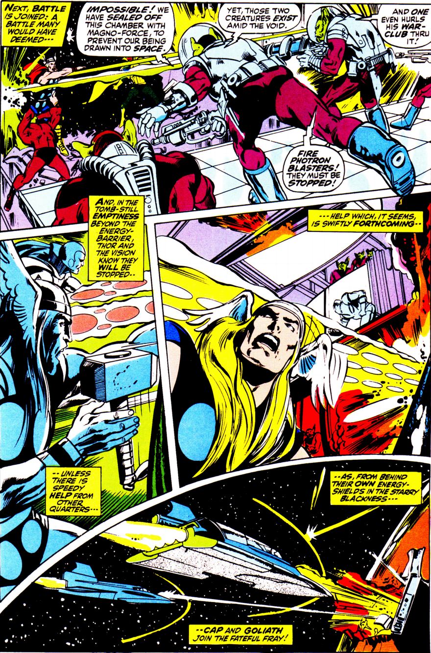 The Warrior's Comic Book Den: The Avengers #96: "The Andromeda Swarm!"