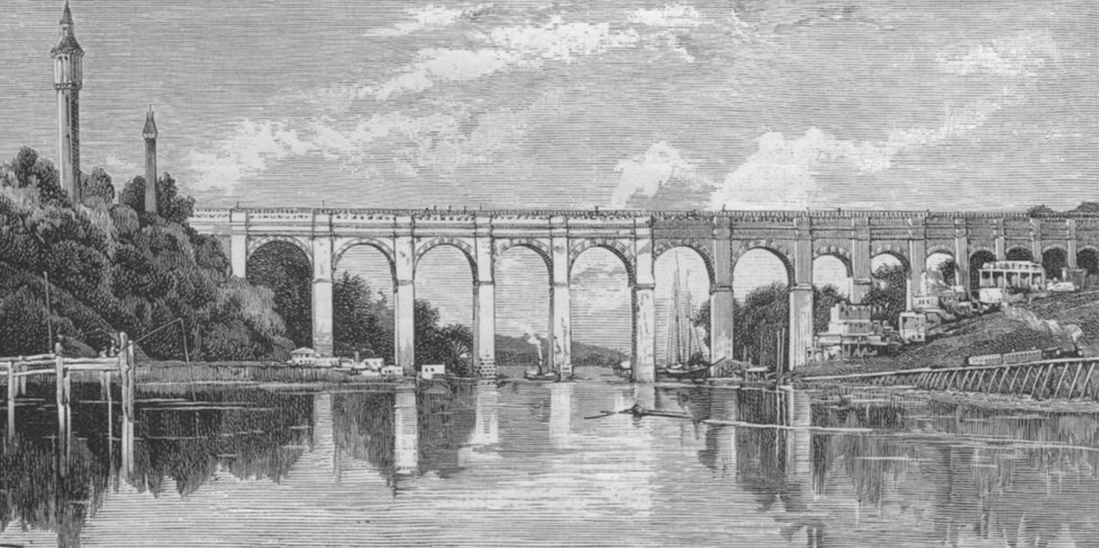 The High Bridge -- Its Past, Present & Future: The High Bridge in Art