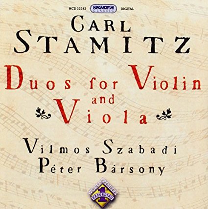 O SER DA MÚSICA: Carl Stamitz (1745-1801) - Duos for Violin & Viola ...