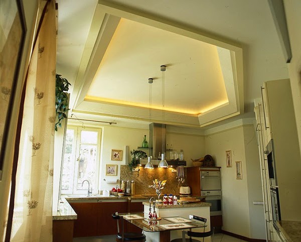 10 kitchen ceiling designs, ideas and materials