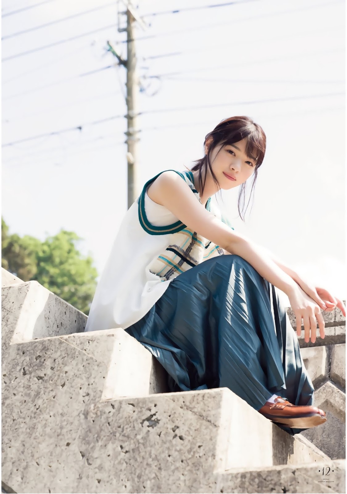 Nishino Nanase 西野七瀬, Shonen Magazine 2019 No.48 (少年マガジン 2019年48号) - Idol. gravureprincess .date