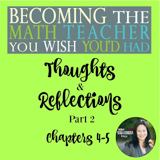 Becoming the Math Teacher Book Study, Part 2