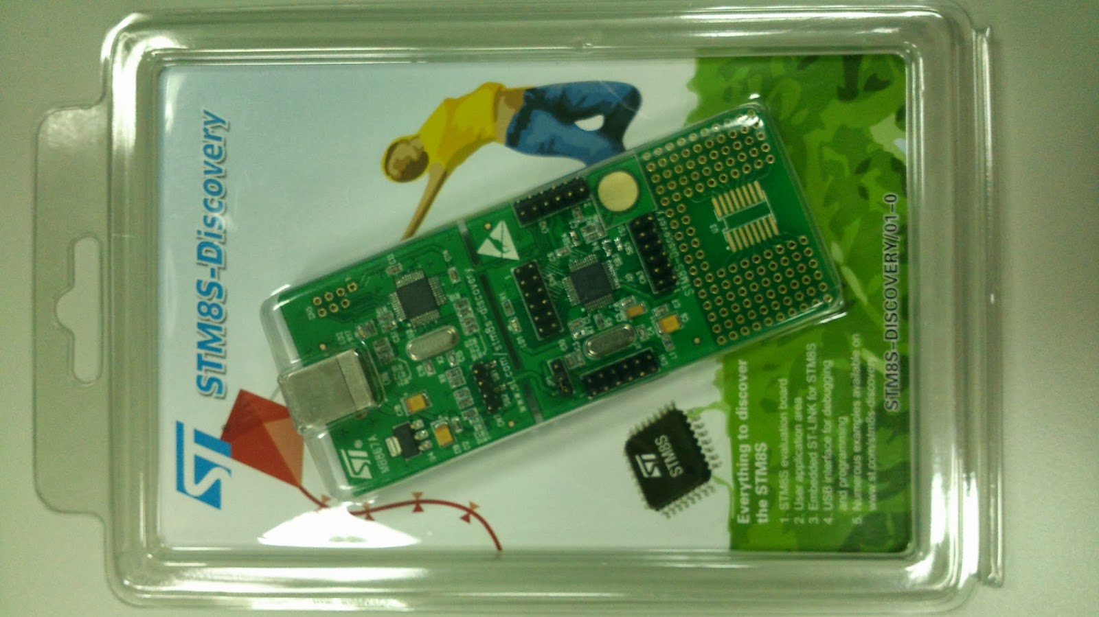 科技難.不難: STM8S-Discovery_STM8S105C6-1