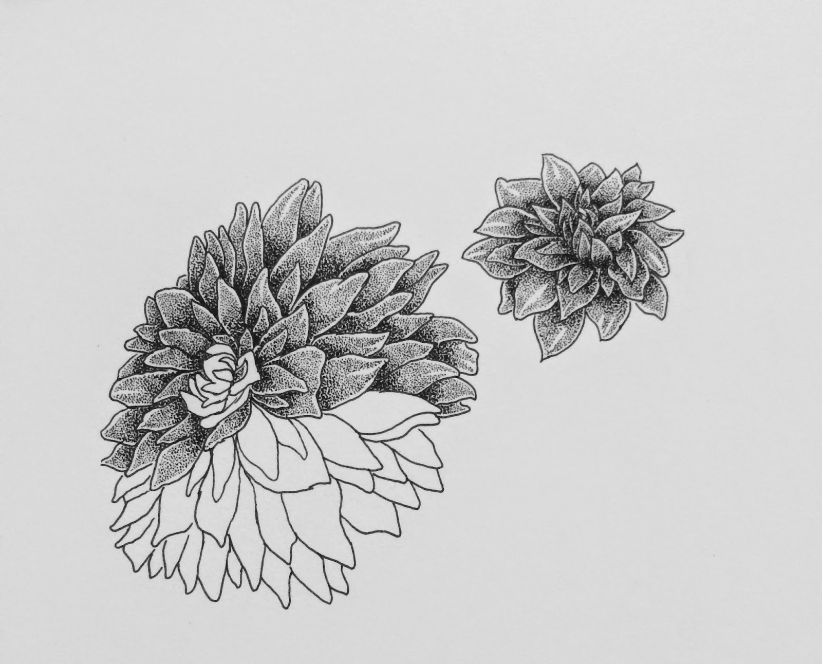 BRITTNEY SAVANNA: Dotwork Flower