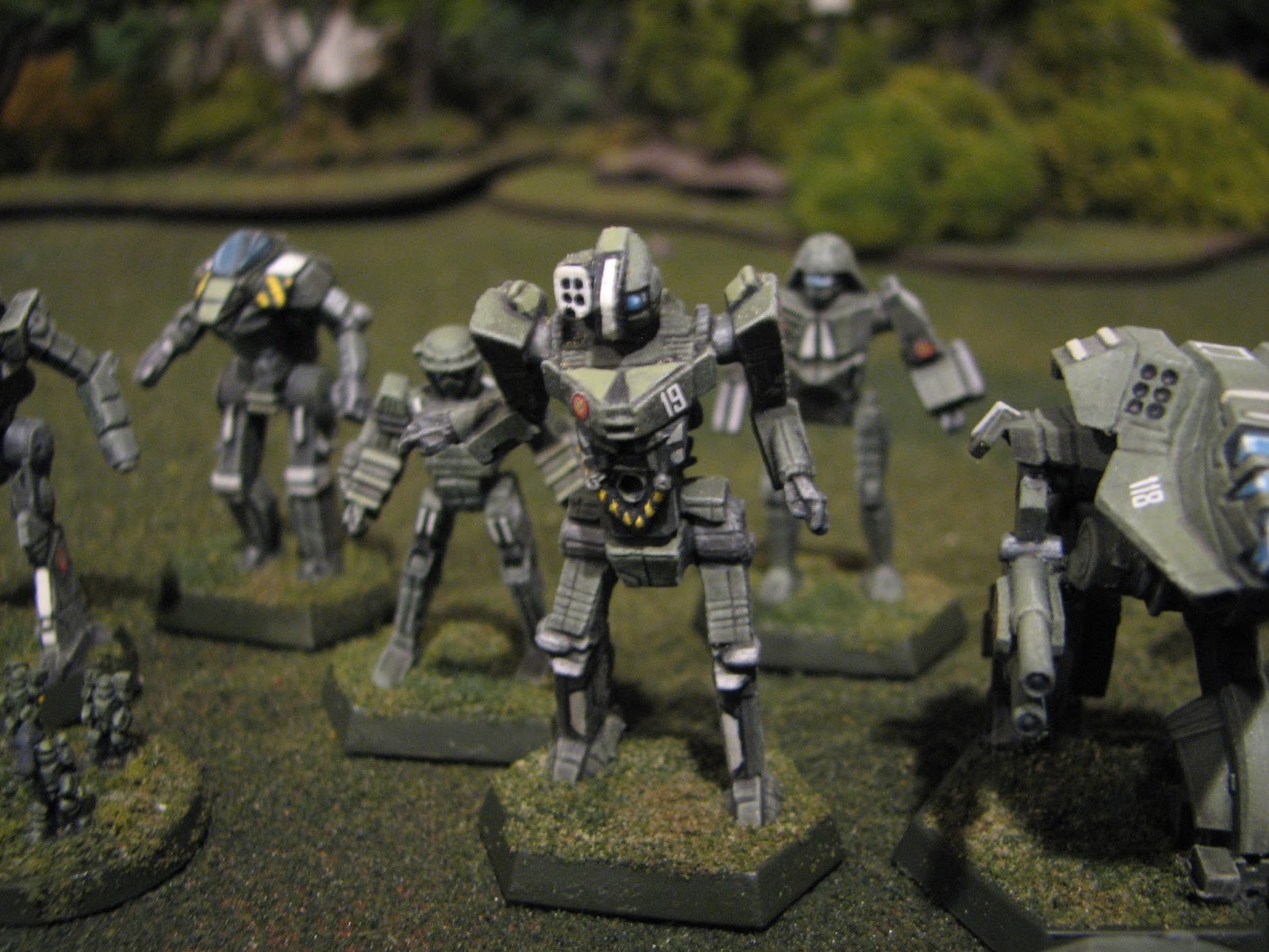 Small Soldiers : Battletech House Davion Mechs