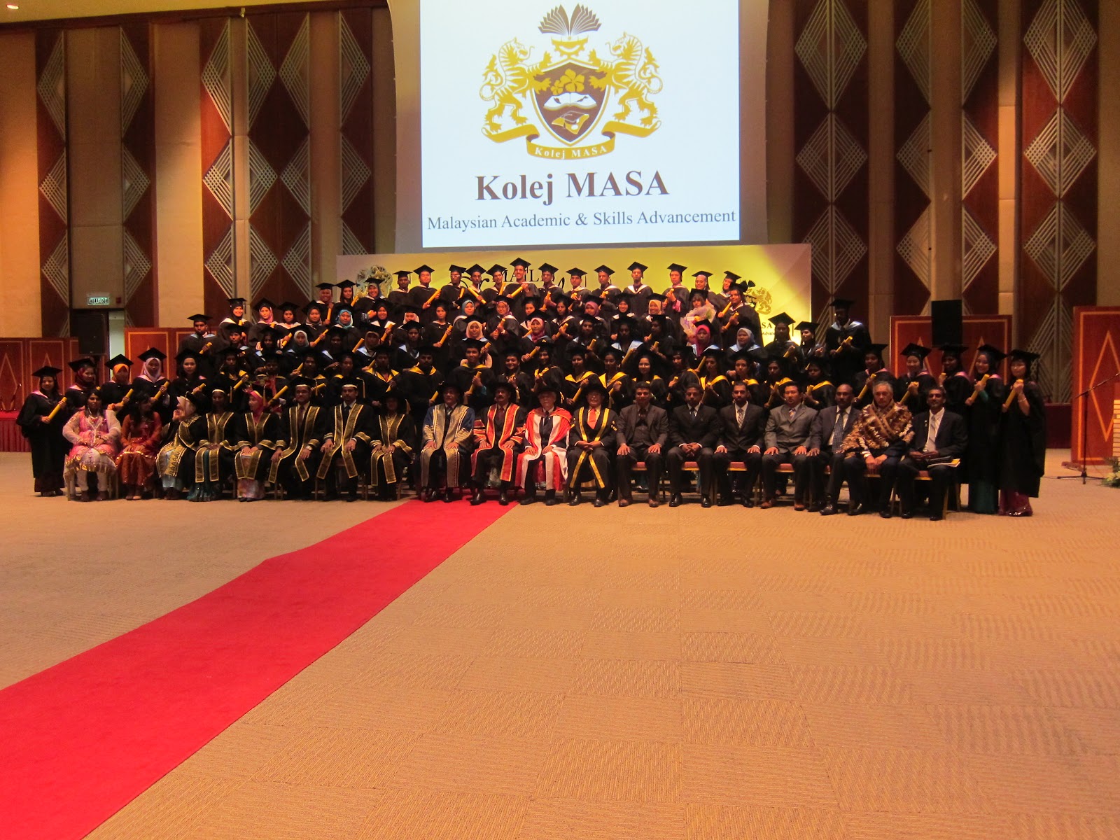 Dr. Hashim's JofHappiness: First Convocation Ceremony of MASA College ...
