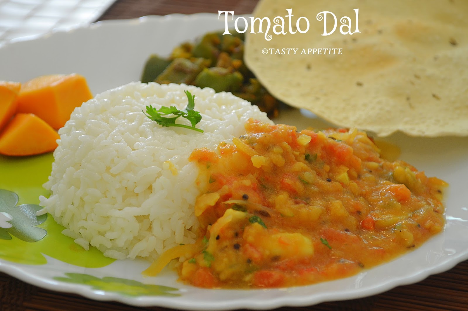 Tomato Dal / Tomato Pappu / Easy Dal Recipes