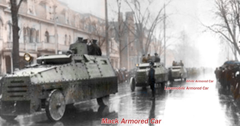 Armored Cars in the WWI: New York National Guard Armored Cars in the ...