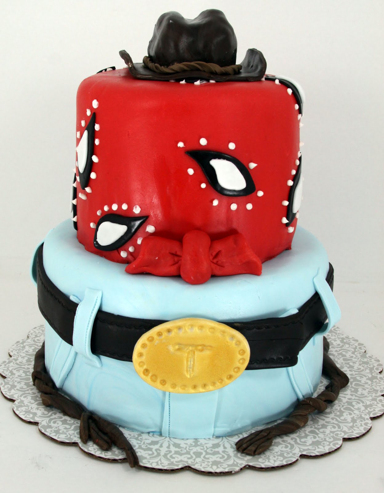 Tastefully Done: Cowboy Cake Serves 25