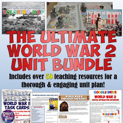 Students of History: Updated World War 2 Unit Plan!