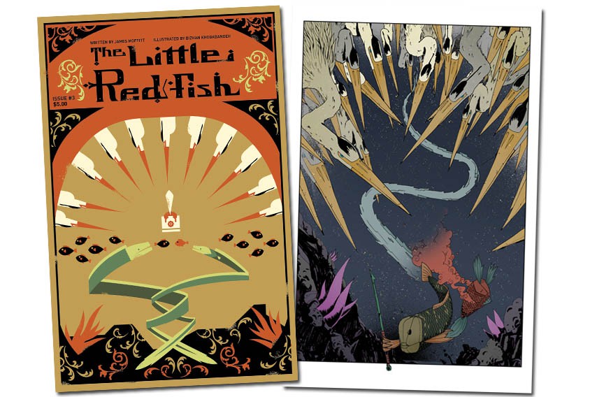 ComicsDC: 'Style Weekly' article on 'The Little Red Fish'