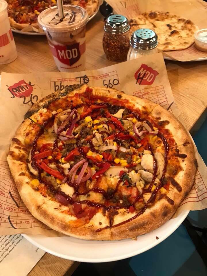 Jamie Sowden: All The Toppings In The World | ,MOD Pizza Leeds City Centre