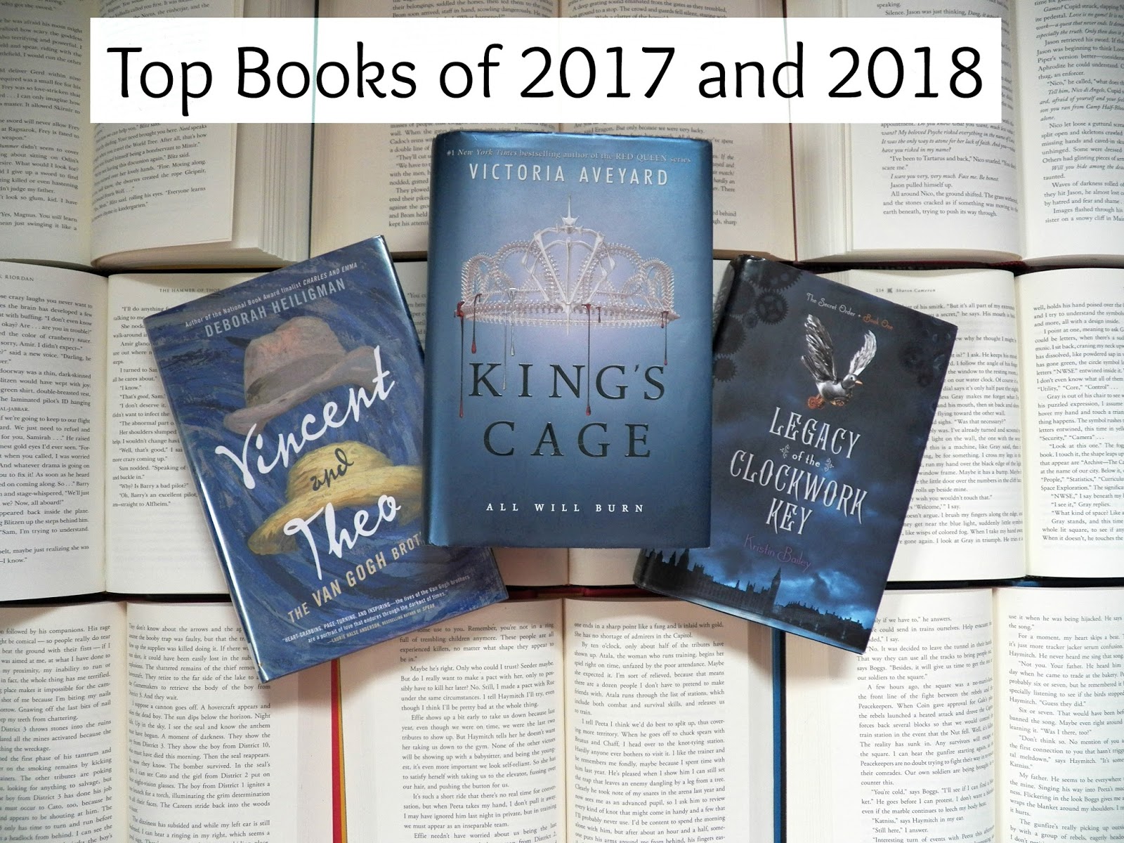 Top Books of 2017 and 2018