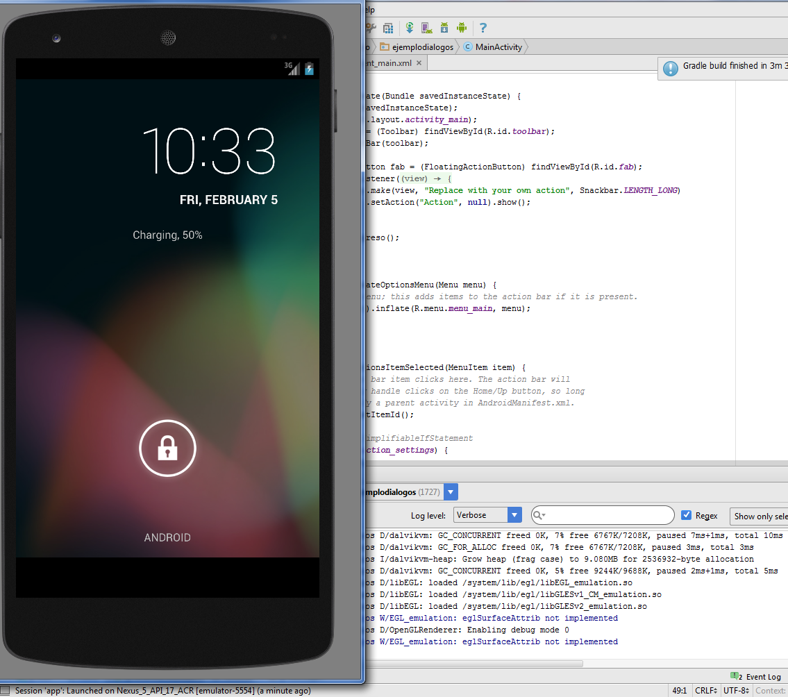 Programación y algo más: Android Dialogs - Como crear un ProgressDialog