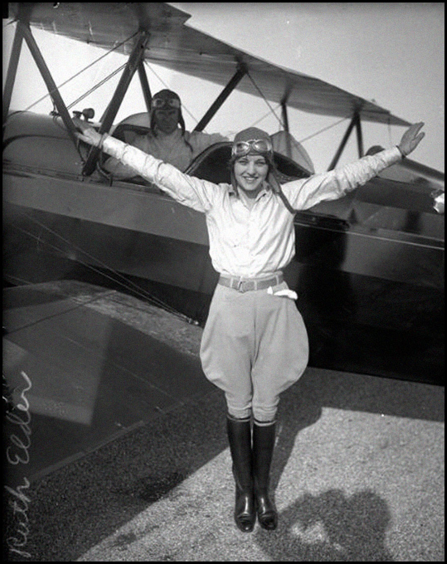 The Pictorial Arts: Something About an Aviatrix