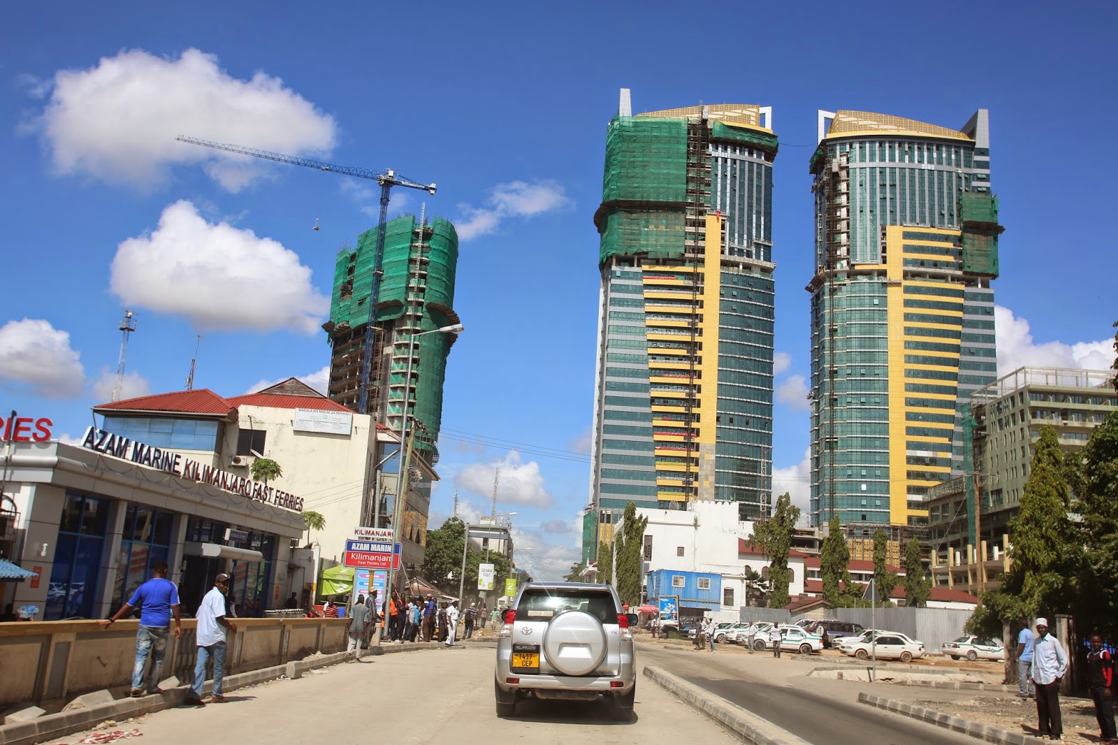DAR ES SALAAM | PSPF Commercial Towers | 35 fl x2 | 157M|COMPLETED ...