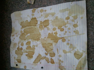 Teaching-365: Day 13: Tea-Stained Paper