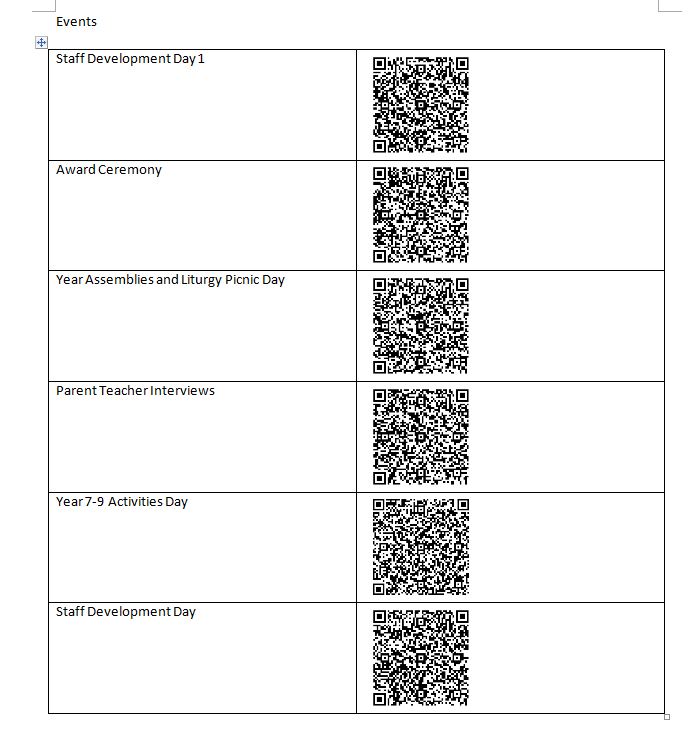 Year 10 Navneet's IST Blog :))): Layout of QR code assignment