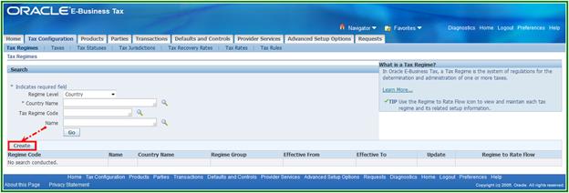 Oracle Applications: Oracle EBTax Setups and Process for Payables ...