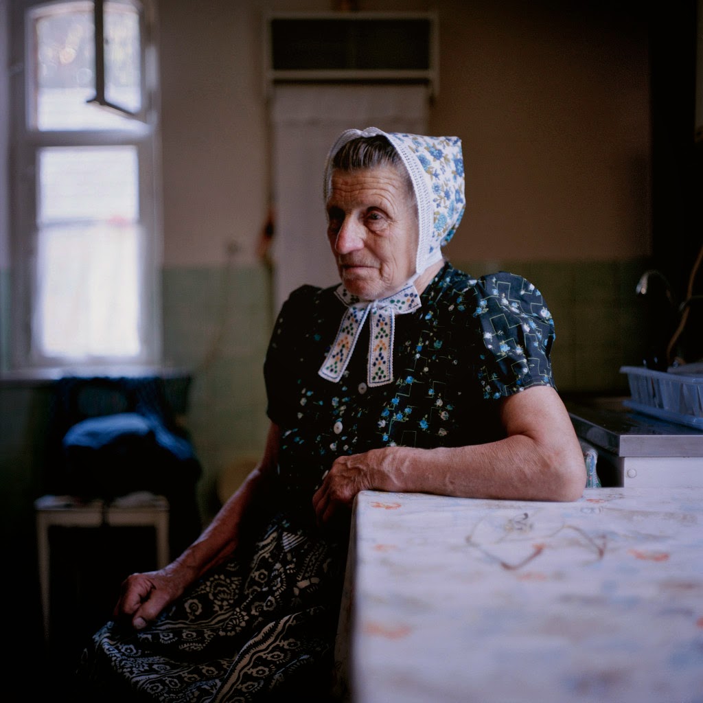 Elderly German Peasant Women In Traditional Dress