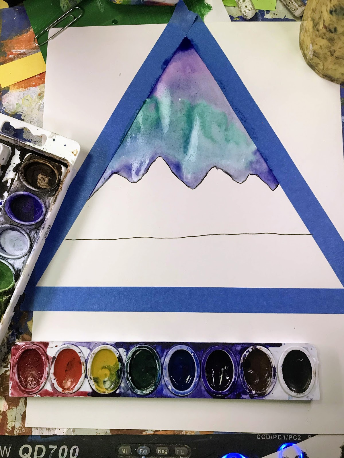 Elements of the Art Room: 4th & 5th grade Jen Aranyi inspired Winter ...