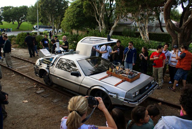 Mini Welly DeLorean Back To The Future - Miniverses