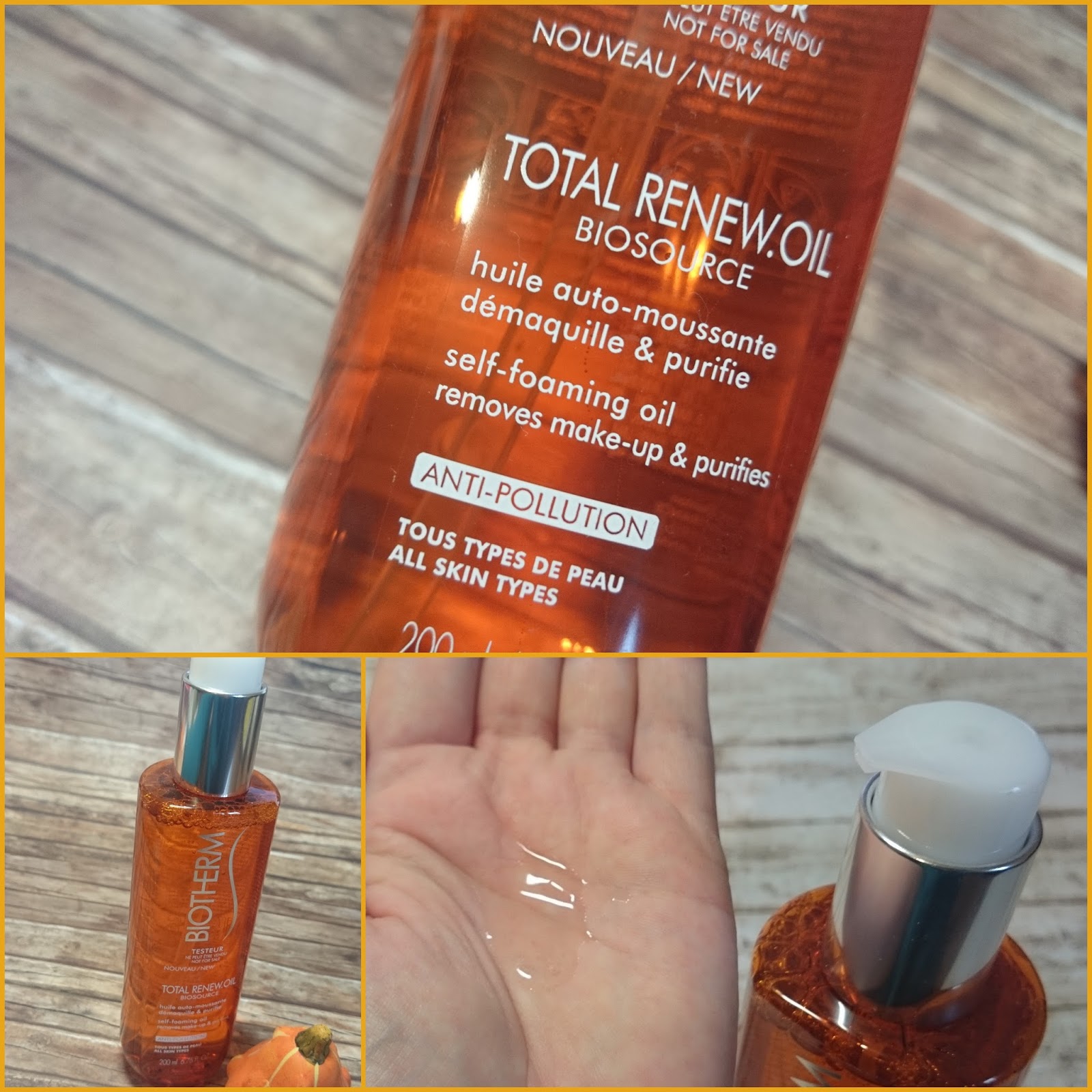 Lucciola: [Beauty] Biotherm Total Renew Oil Biosource