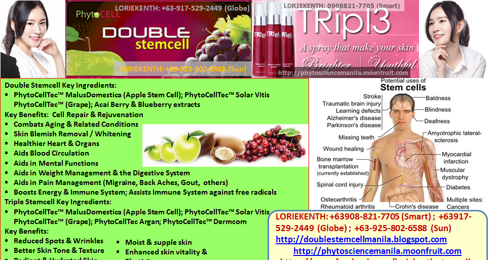 Health and Wellness - Natural Plant Stem Cell Therapy Philippines ...