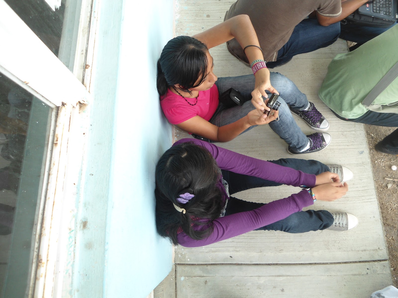 El cine: angulo picado