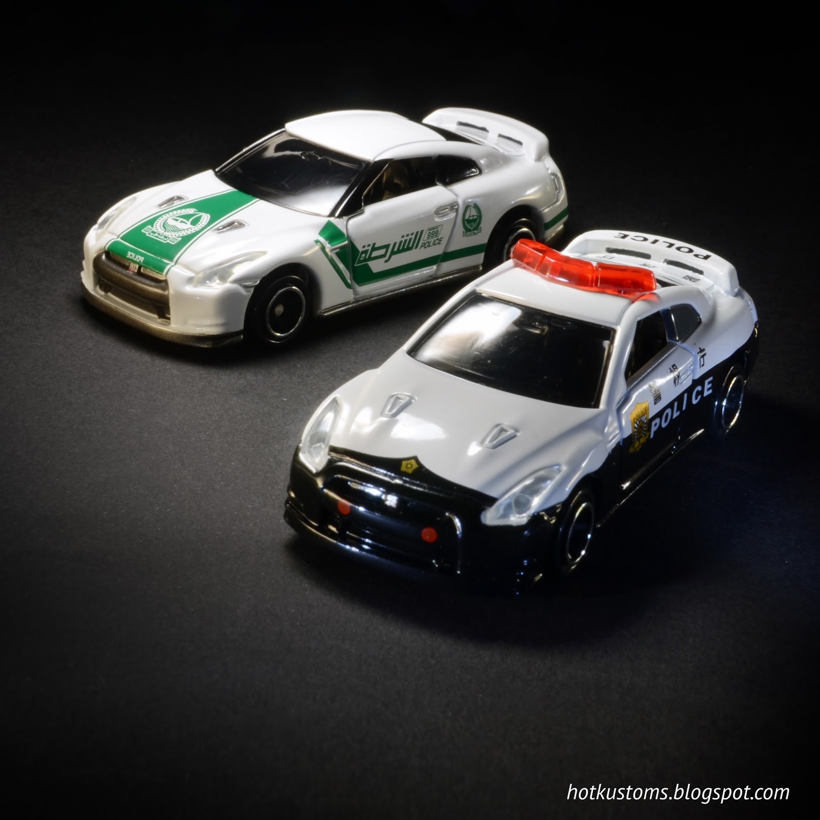 Hot Kustoms Mini Cars: Tomica R35 Patrol Cars