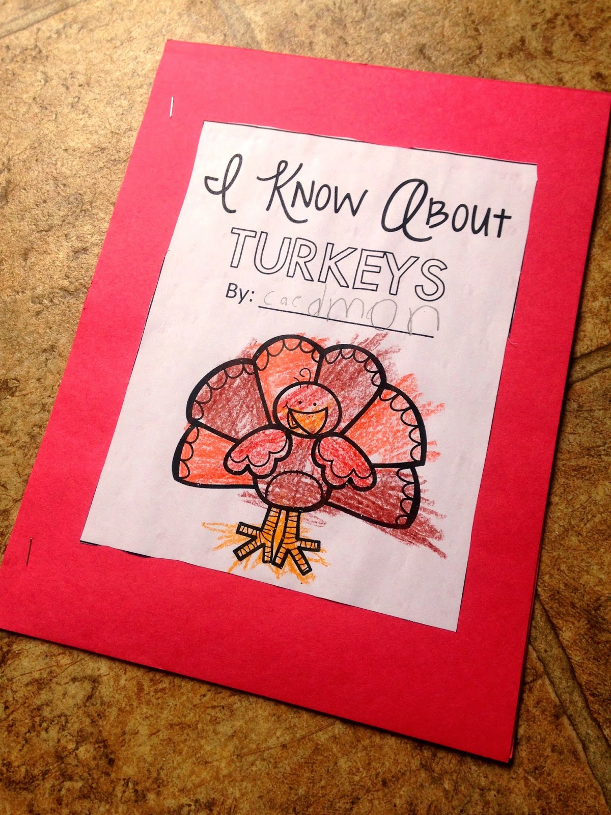 Turkey Time - Thanksgiving Activities - Mrs. Thompson's Treasures