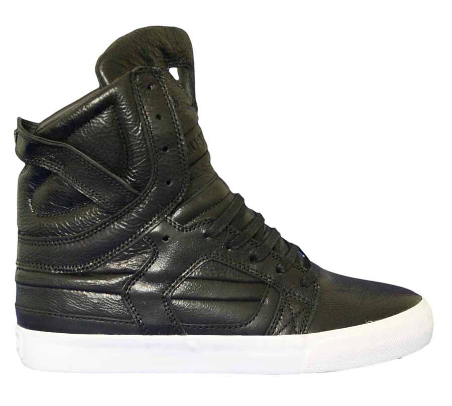 CARI SEPATU: SUPRA BLACK SKYTOP 2 TRAINER