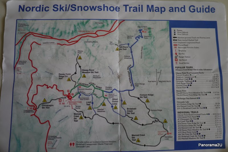 Panorama2U: Yosemite National Park (2) - Badger Pass Ski area