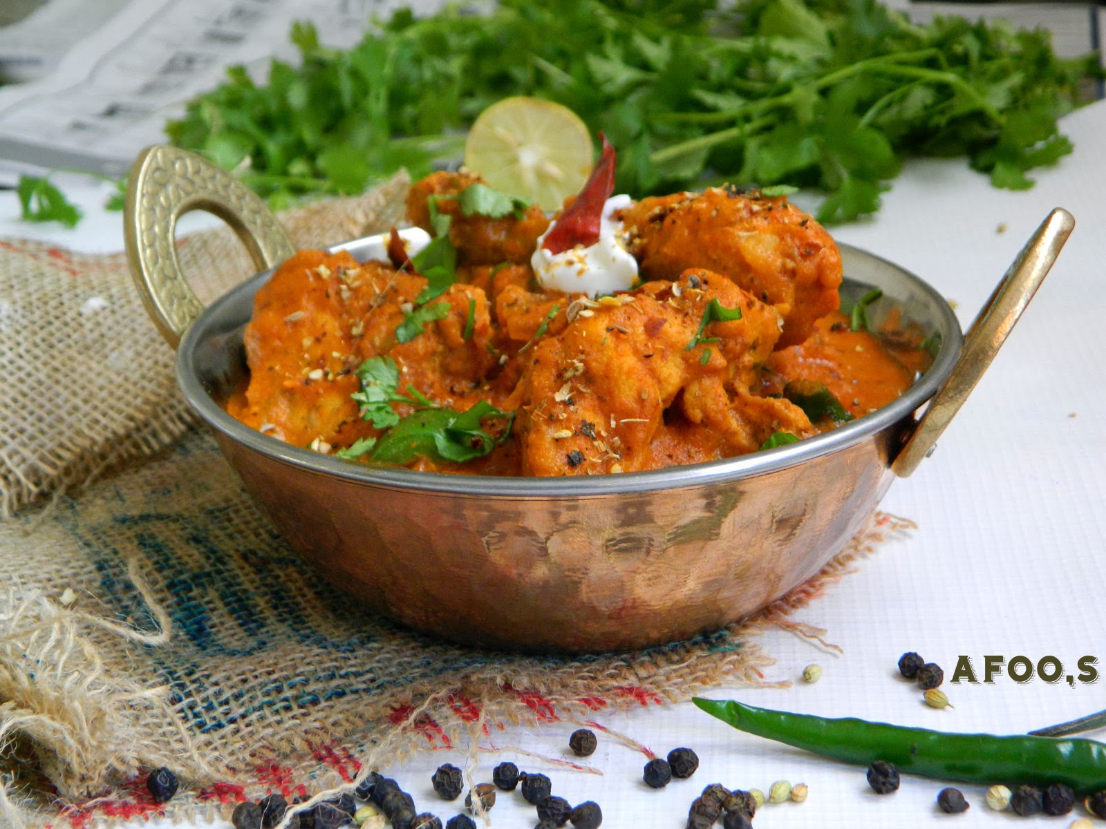 Kattoor Kafe: Kadai Chicken