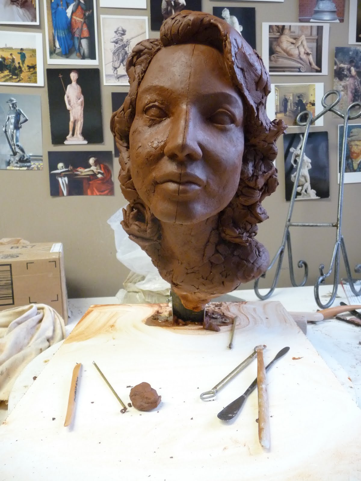 "Cope Studios: The Haven" ©: Fall 2011 Figure Sculpting & Drawing Classes
