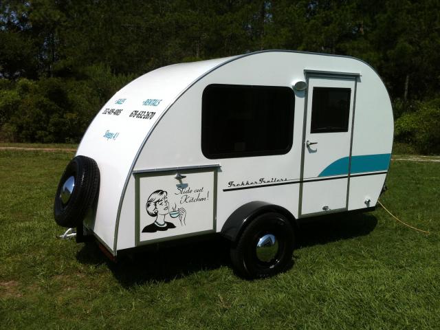 Tiny Yellow Teardrop: Featured Teardrop: Trekker Trailers