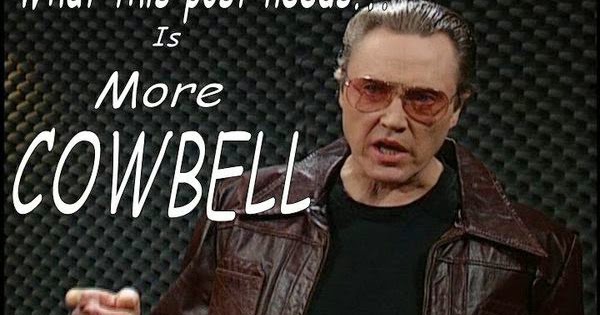Blue Starr Gallery: More Cowbell