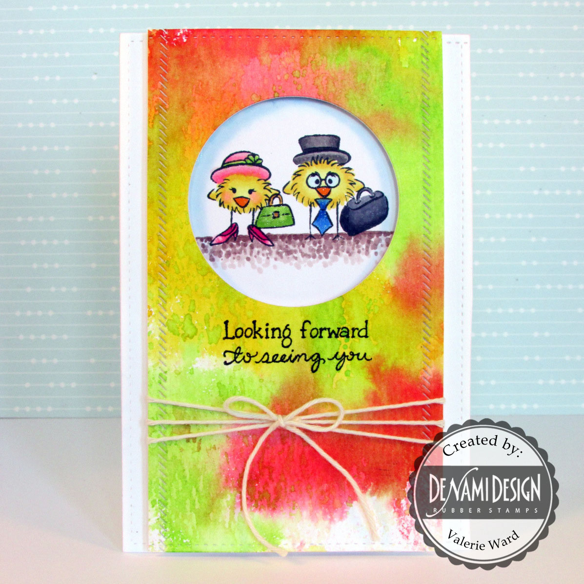 DeNami Design Blog: Funny Chickies Everyday Card