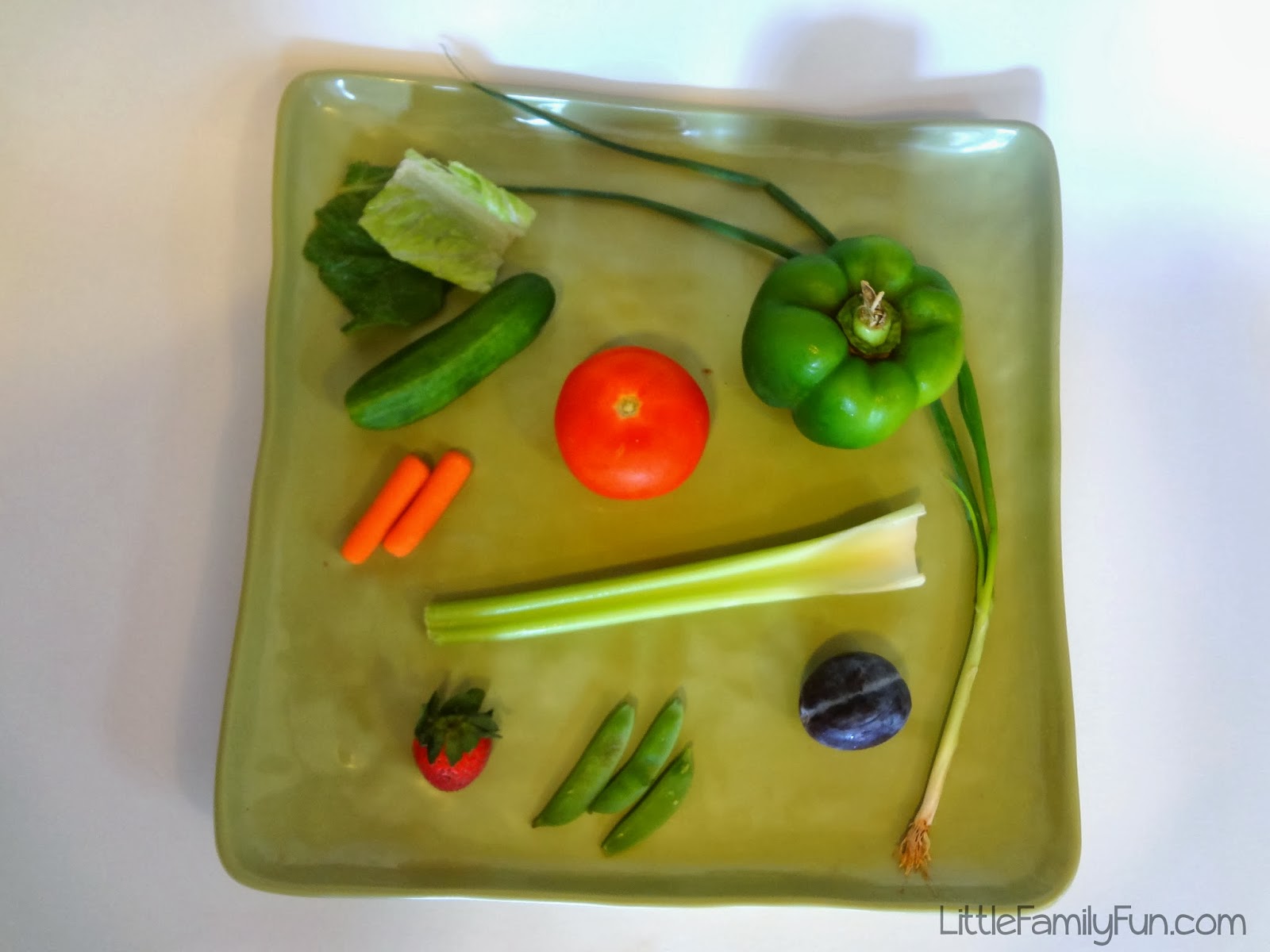 Little Family Fun: Fruit & Vegetable Painting