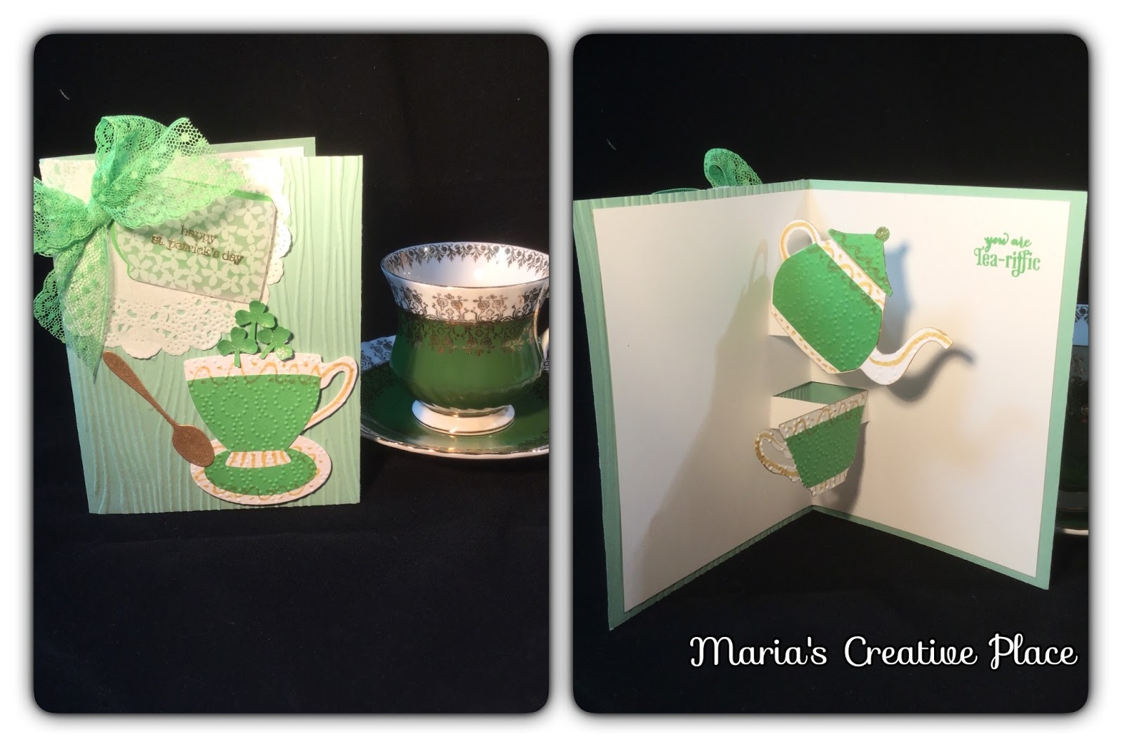Maria's Creative Place: A Nice Cuppa - Tea Cup Pop Up Card