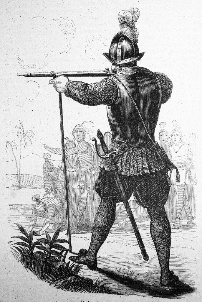 LAS ARMAS DE LOS CONQUISTADORES (VII) - ESCOPETAS, ESPINGARDAS Y ARCABUCES
