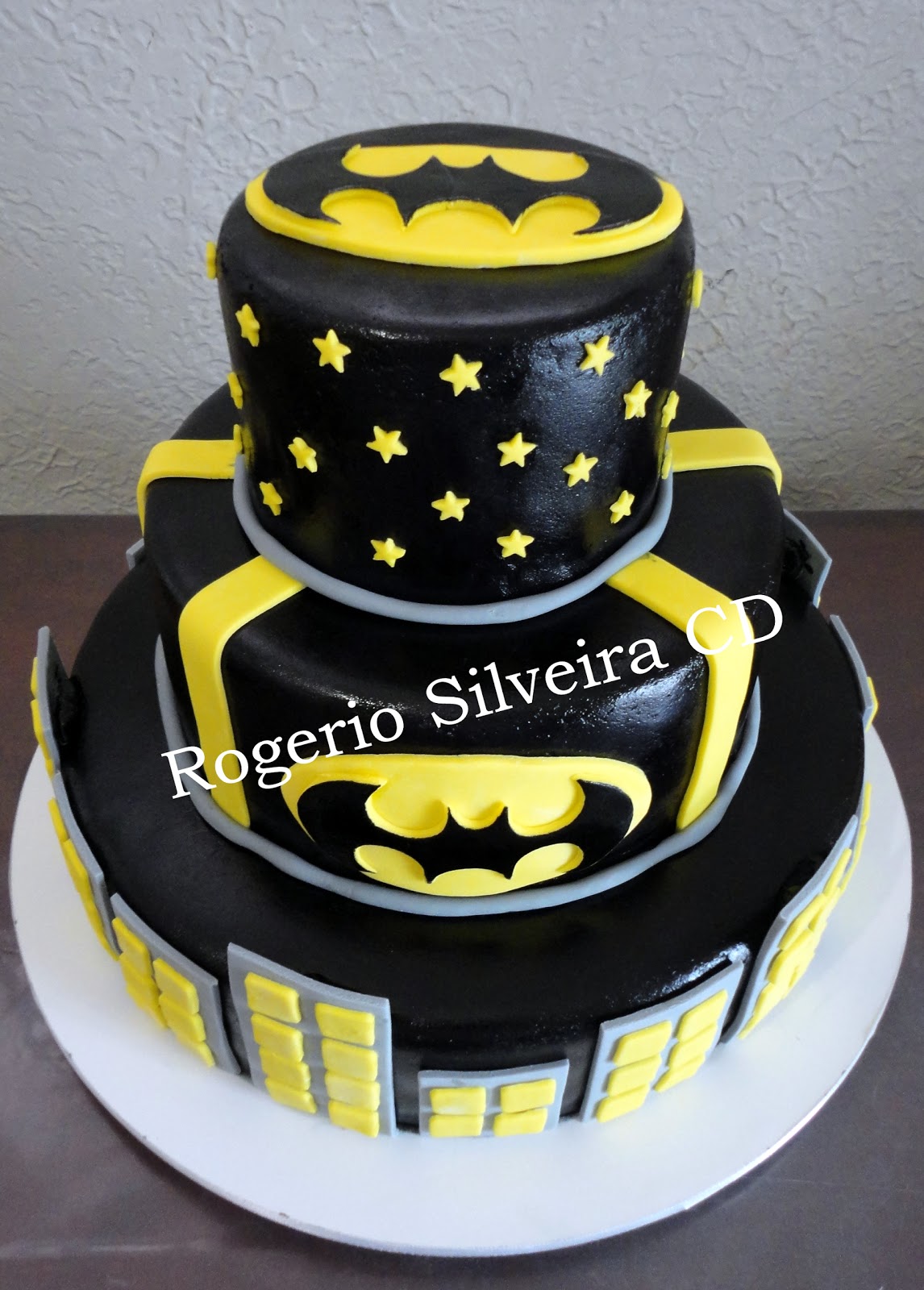 Rogerio Cake Designer: Bolo do Batman