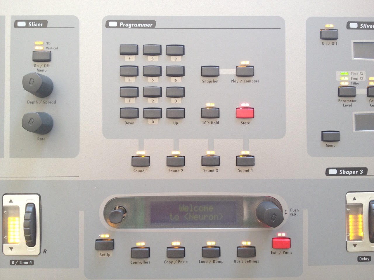 MATRIXSYNTH: Hartmann Neuron Synthesizer SN 0420 0294 0601 Unboxing Shots