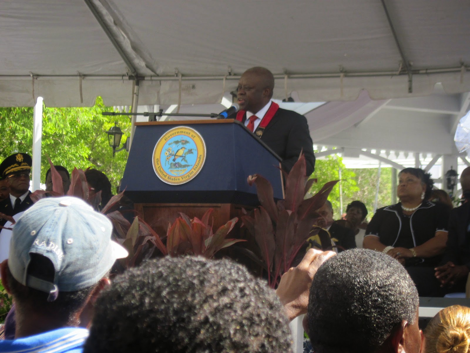 Overseas Territories Review: Inaugural Address of Kenneth E. Mapp ...
