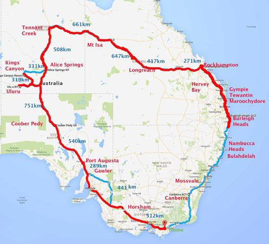 Australian Motorcycle Diaries: 22 August - Yamba - New South Wales