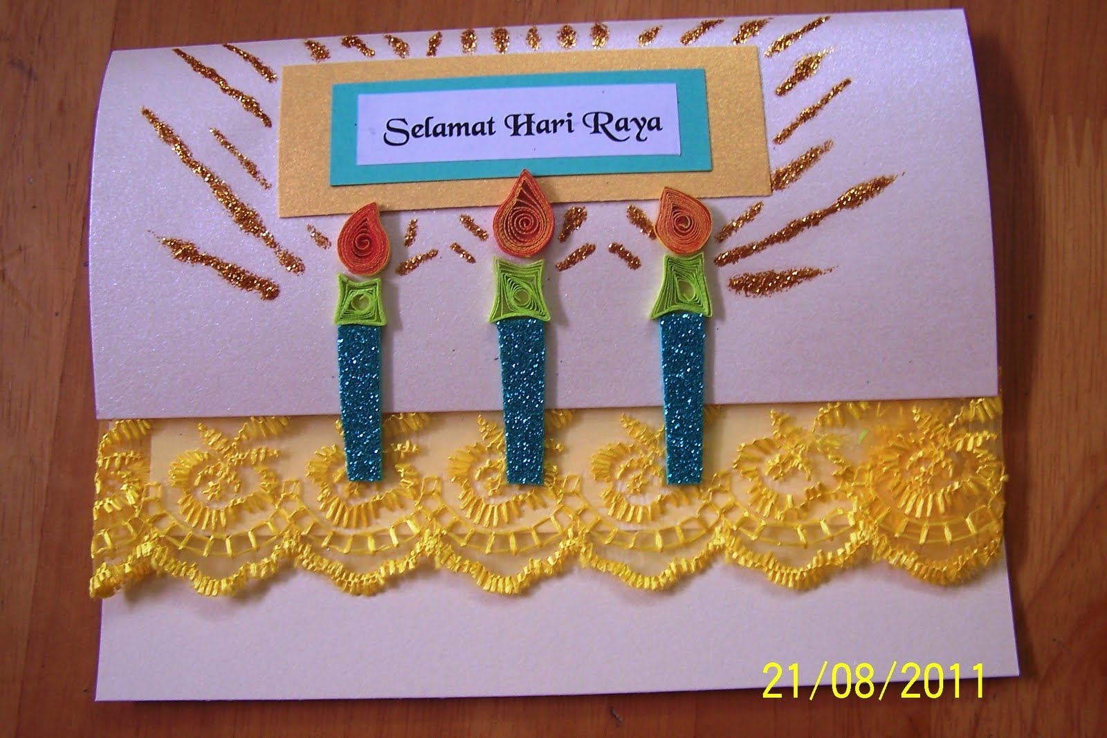 Elaine's Creative Cards: Hari Raya Cards - 3rd installment