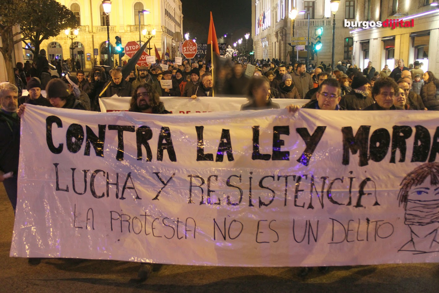 Burgosdijital: El camino a la dictadura de la "Ley Mordaza" moviliza a ...