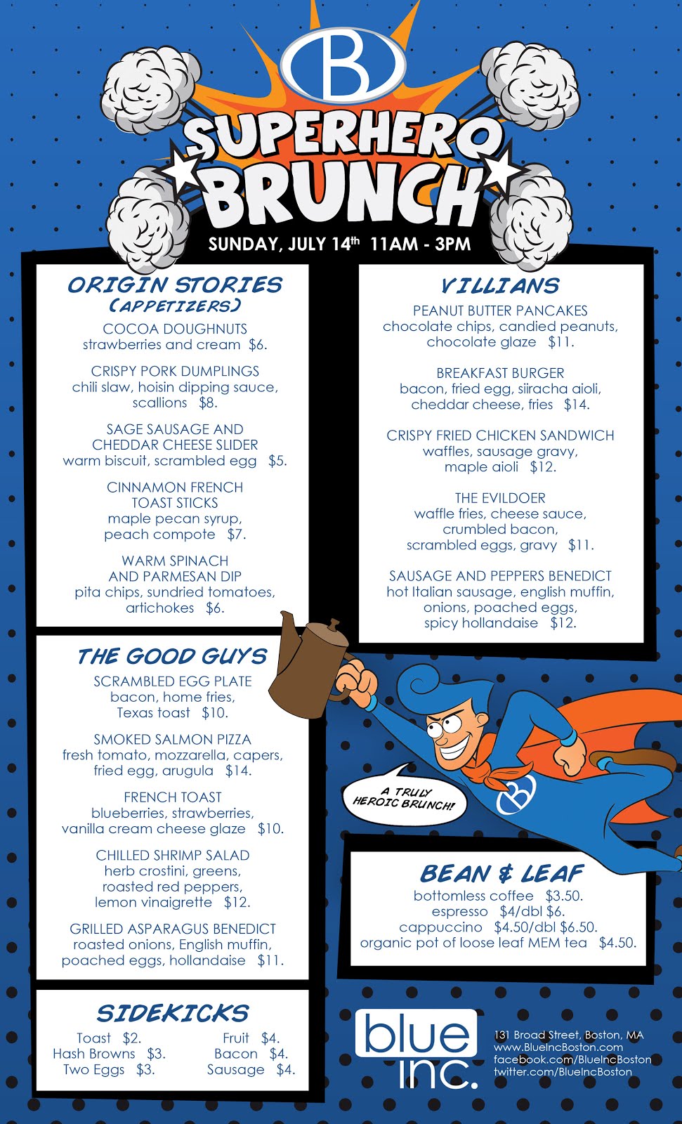 NAHS: INSPIRATION: Menu Design